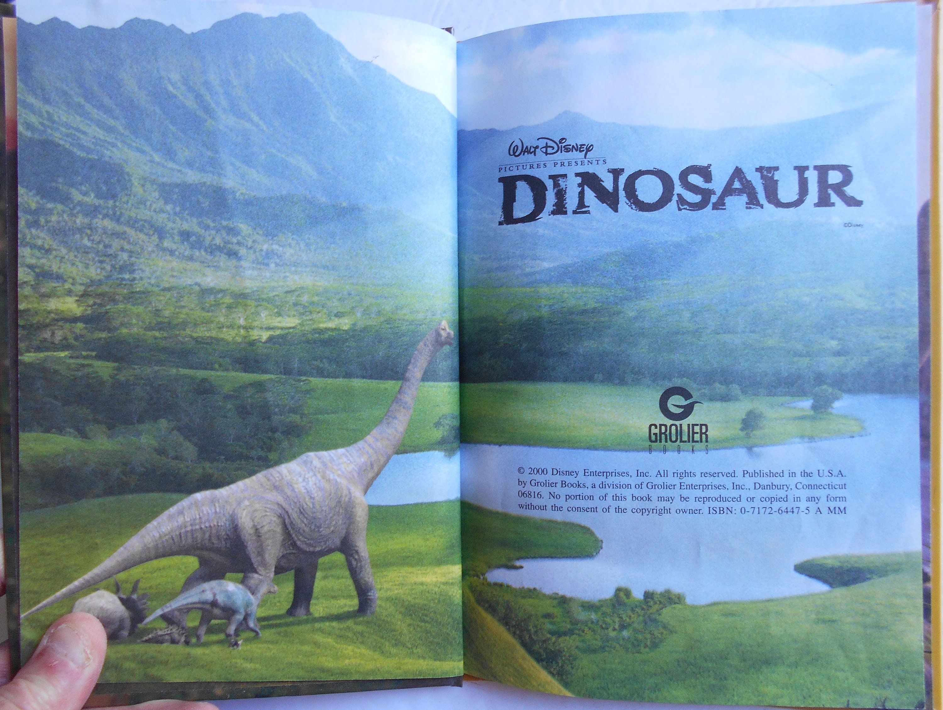 Dinosaur disney's Wonderful World of Reading Hardcover Vintage Children ...