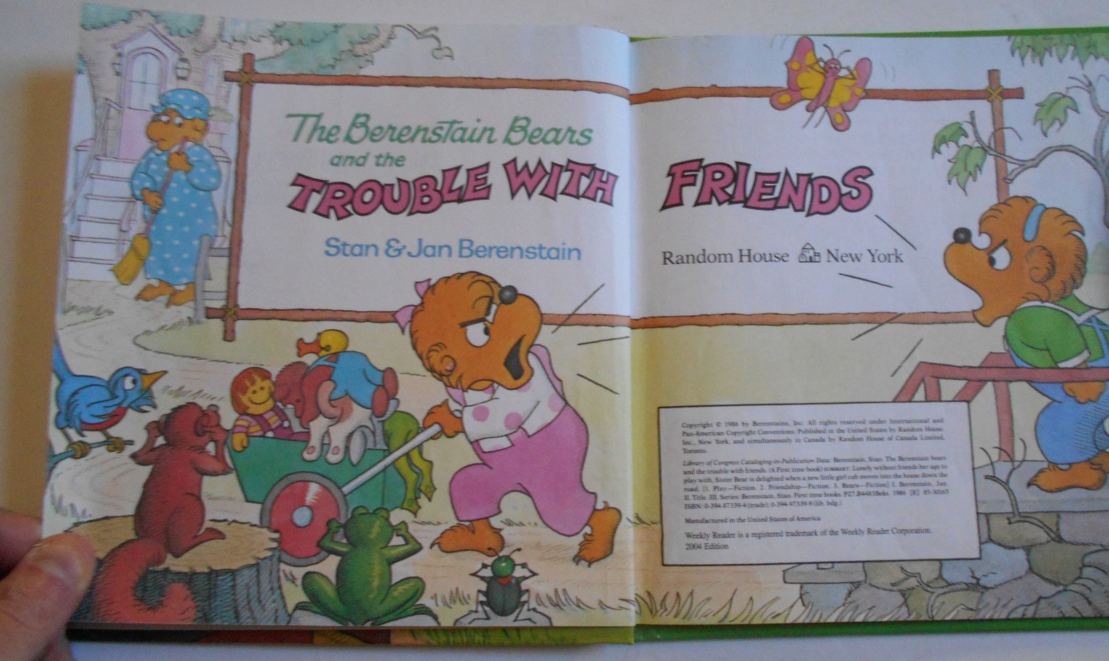 The Berenstain Bears: Trouble With Friends by Stan and Jan Berenstain ...