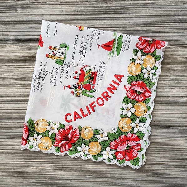 State Handkerchief - Etsy