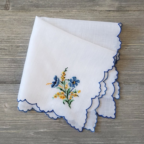 Handkerchief Card - Etsy