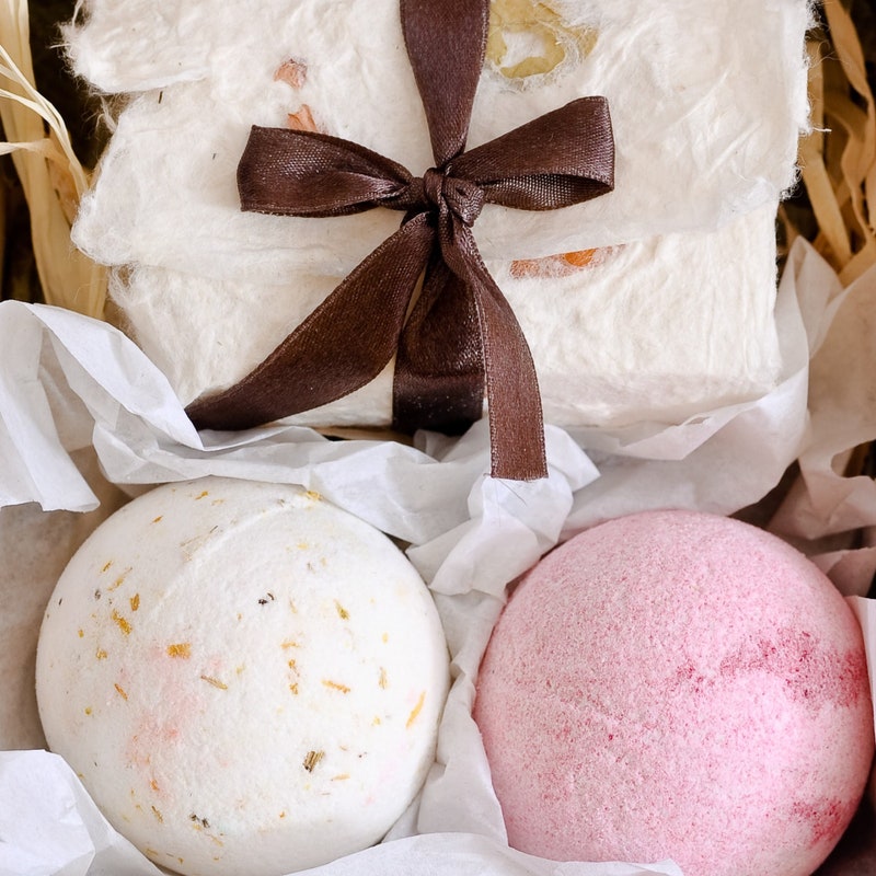 Gift Wrap Bath Bombs - 60+ Gift Ideas for 2026