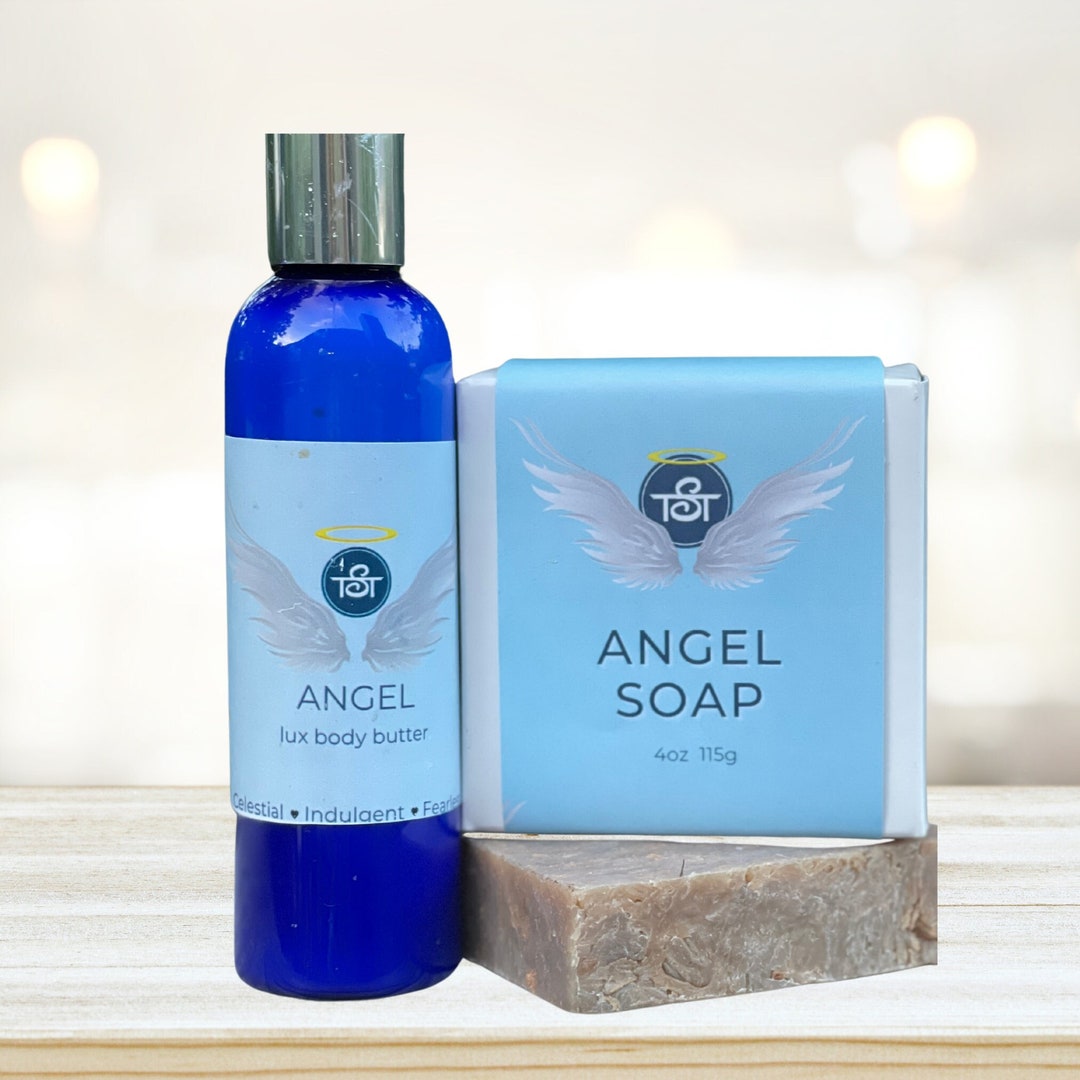 Angel Soap Gift Set – Artisan Soap, Body Butter, Goddess Spa Kit - Etsy
