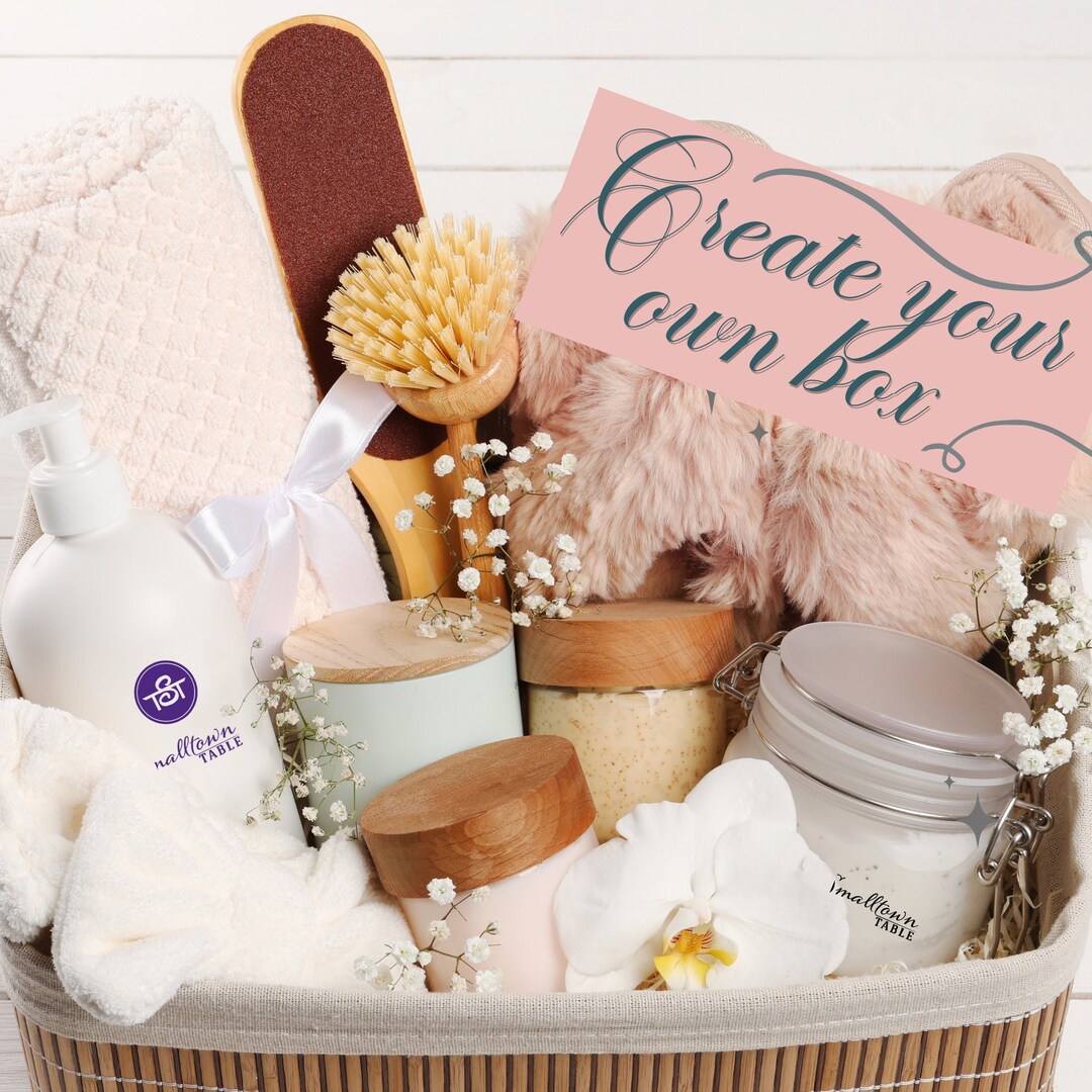 Create Your Own Spa Gift Box, Custom Organic Self Care Package - Etsy