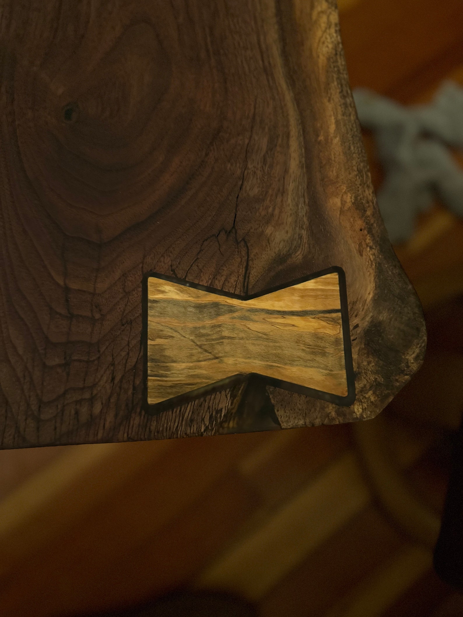 Black Walnut Crotch Waterfall Coffee Table - Etsy