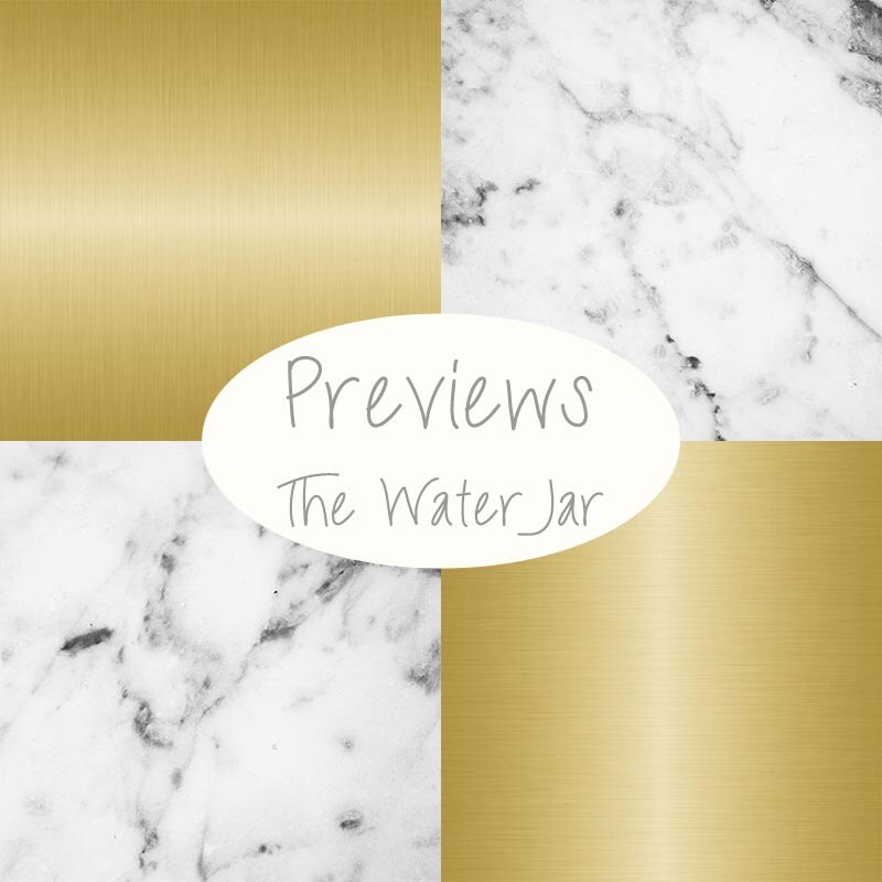 Marble Digital Paper and Gold Digital Paper Gold and Marble - Etsy