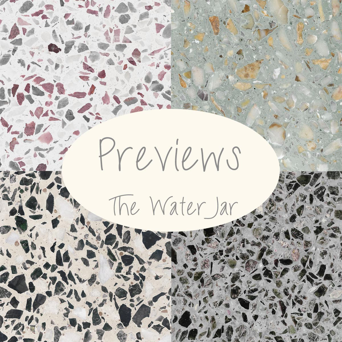 Terrazzo Digital Paper Terrazzo Patterns for Wallpaper or - Etsy
