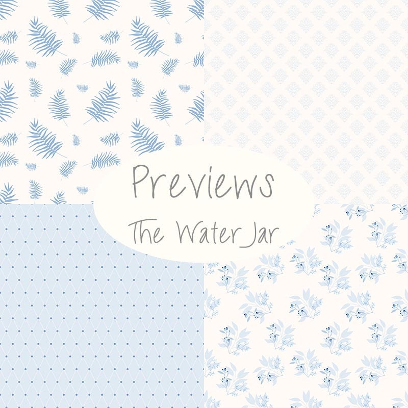 Baby Boy Blue Digital Paper Pack SEAMLESS, China Blue Patterns, Baby ...