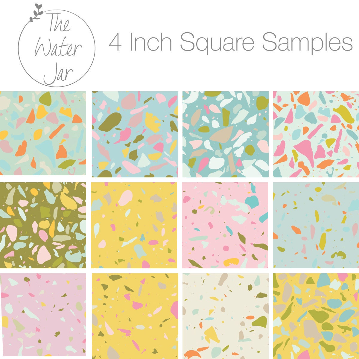 Printable Terrazzo Digital Wallpaper Digital Terrazzo Paper - Etsy