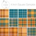 Rustic Plaid Digital Paper Pack, Seamless Tartan Patterns, Printable ...