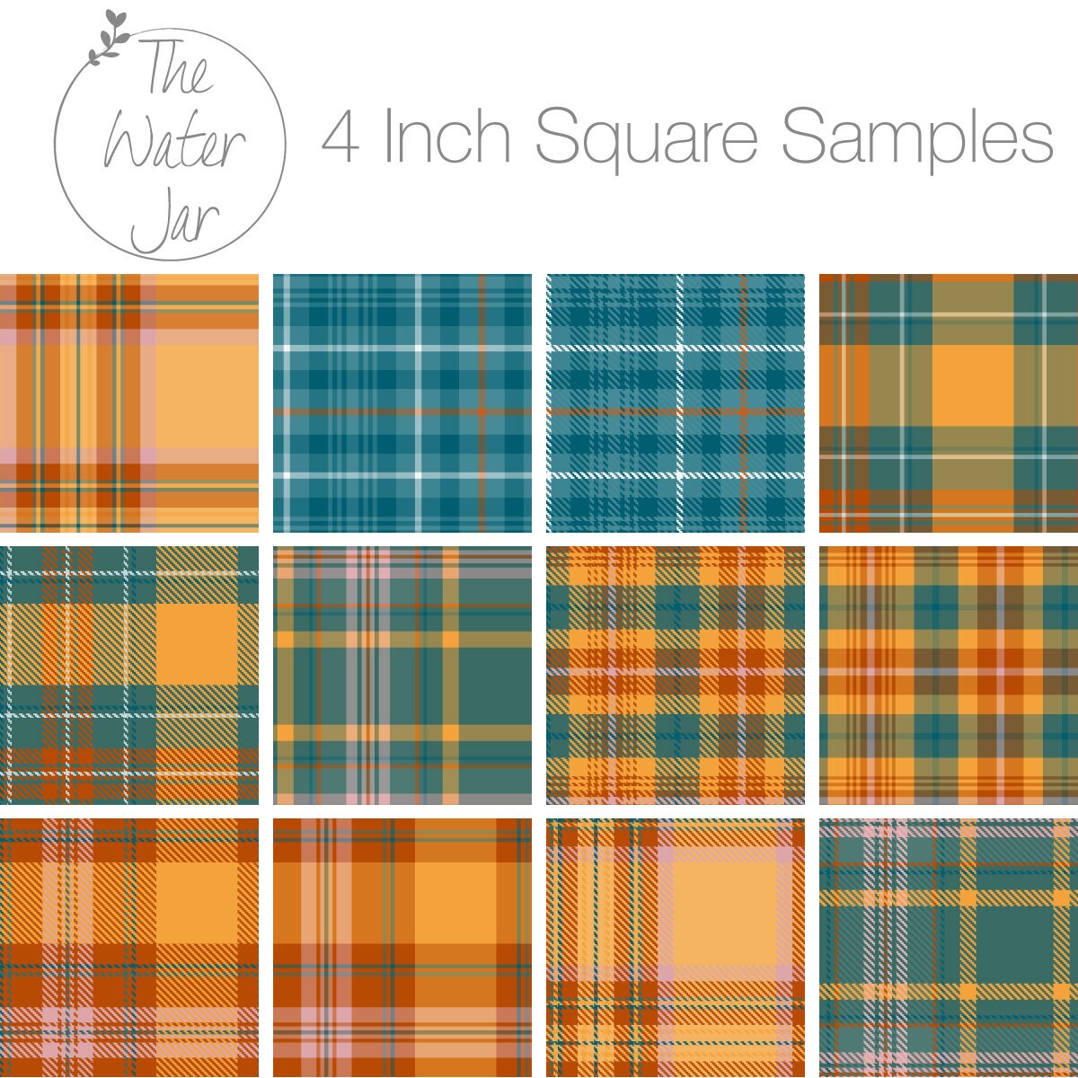 Rustic Plaid Digital Paper Pack Seamless Tartan Patterns - Etsy