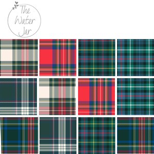 Scottish Tartan Digital Paper, Seamless Tartan Patterns, Traditional ...