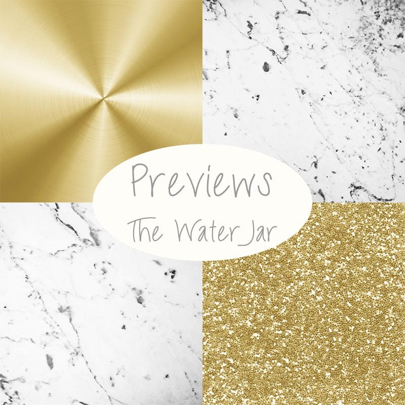 Marble Digital Paper and Gold Digital Paper Gold and Marble - Etsy