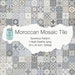 Moroccan Tile Mosaic File, Printable Digital Paper With Moroccan ...