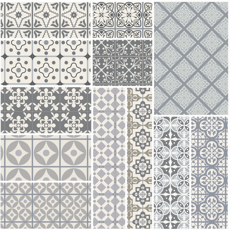 Moroccan Tile Digital Paper Pack, Printable Moroccan Designs for ...