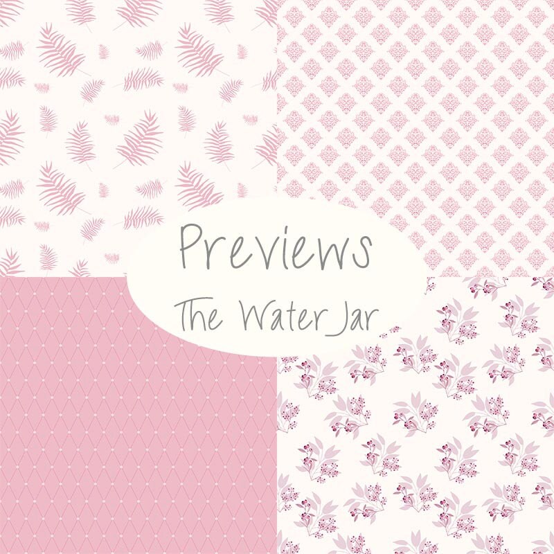 Pink Digital Paper Pack Baby Girl & Baby Pink Designs, Seamless ...