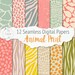 Animal Skin Patterns, Digital Paper Pack, Serengeti Animal Print ...