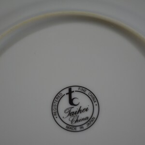 Taihei China Springtime Pattern Dessert Plate, Vintage Floral Dessert ...