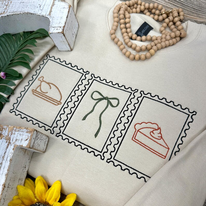 Holiday STAMP Bow Embroidery Design | Turkey Bow Pie Instant: Digital ...