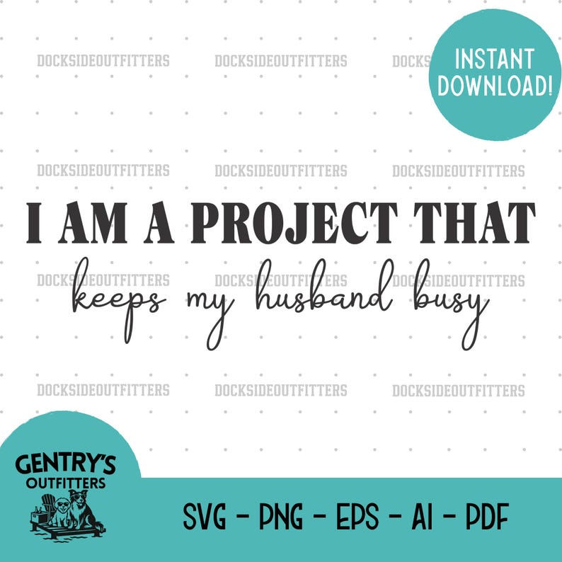 Wife Husband Busy SVG PNG Laser Cut File (instant Download) - Etsy
