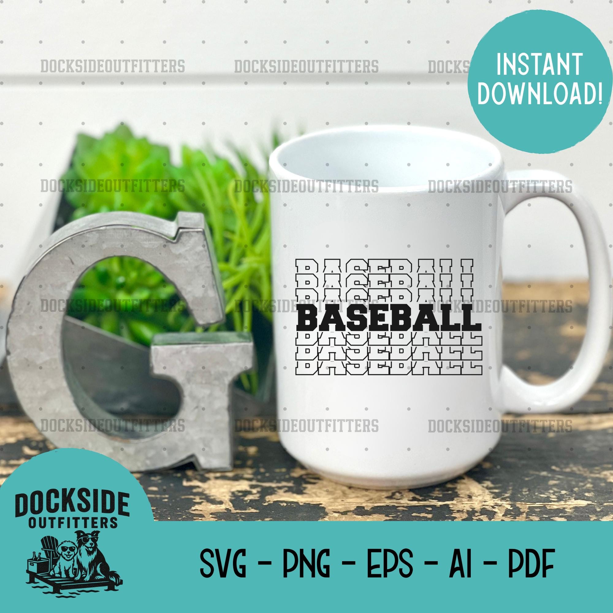Collegiate Stacked Outline Font SVG, Baseball Sports Team School Design ...
