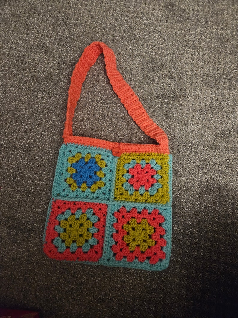 Granny Square Boho Purse - Etsy