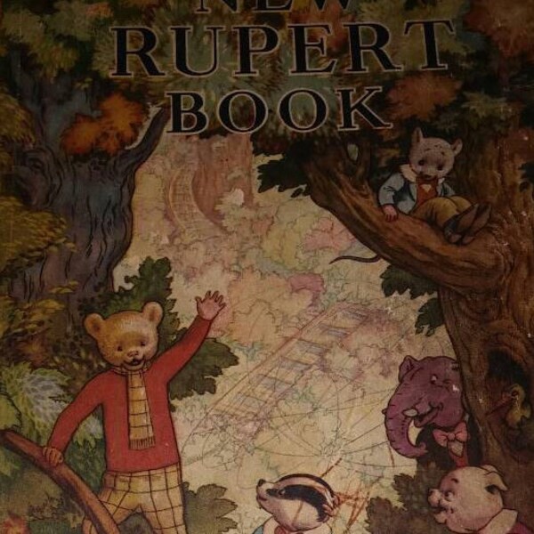 Rupert the Bear - Etsy