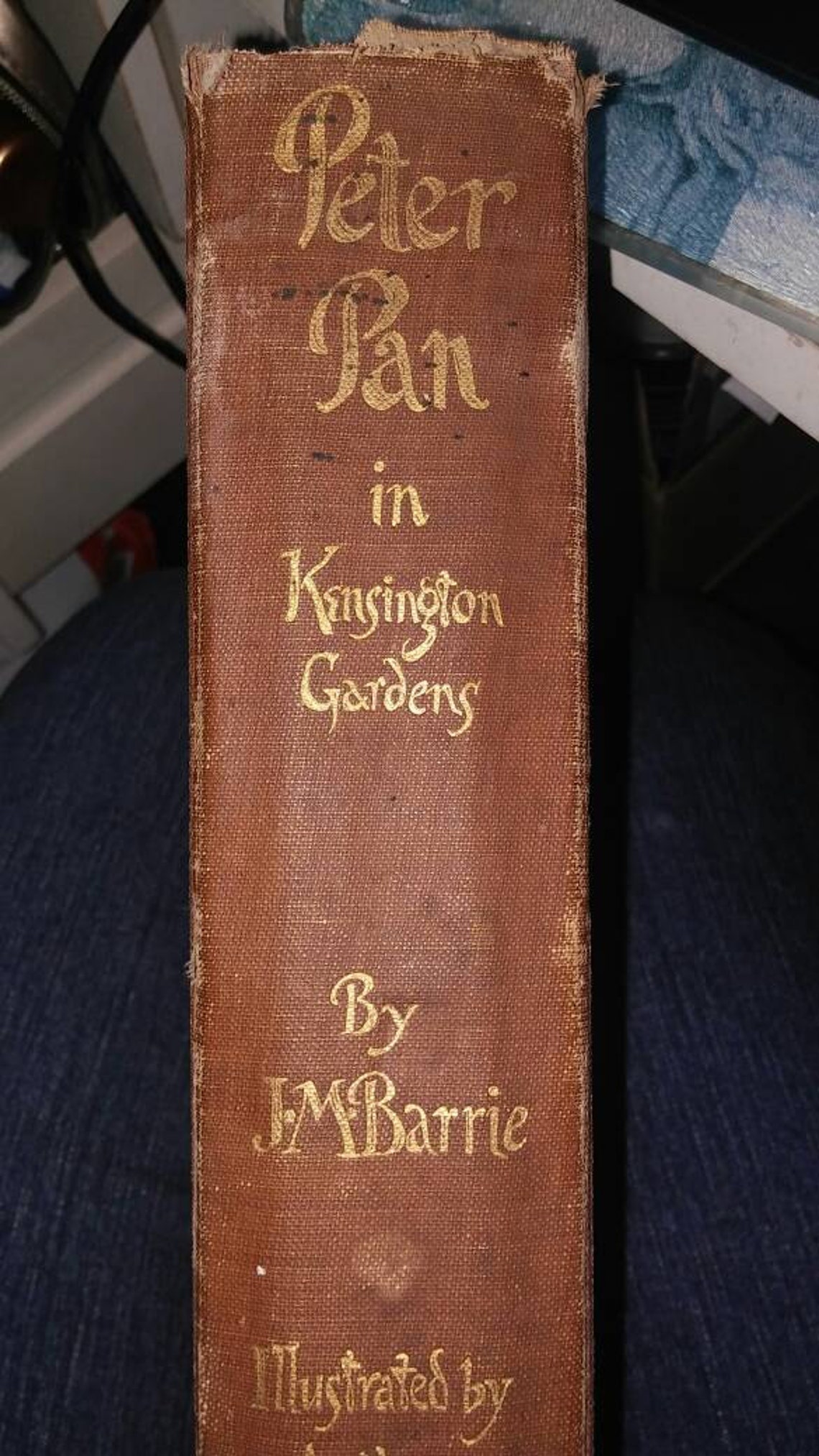 Peter Pan In Kensington Gardens Book First Edition First Etsy peter-pan-in-kensington-gardens-book-first-edition-first-etsy