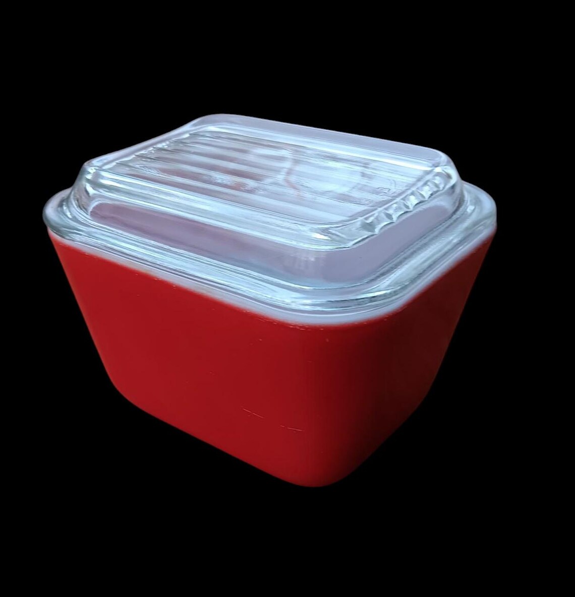 Vintage Pyrex Red 0501 Refrigerator & Ovenware Dish – Mint Condition ...