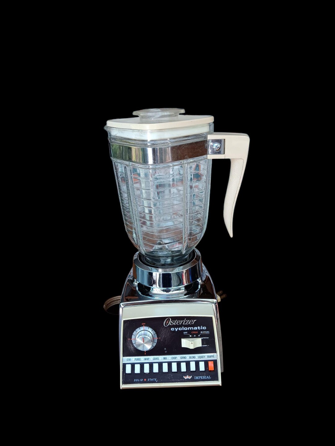 Vintage Osterizer Cyclomatic Model 678 Blender – Beige – Excellent Condition With Original ...