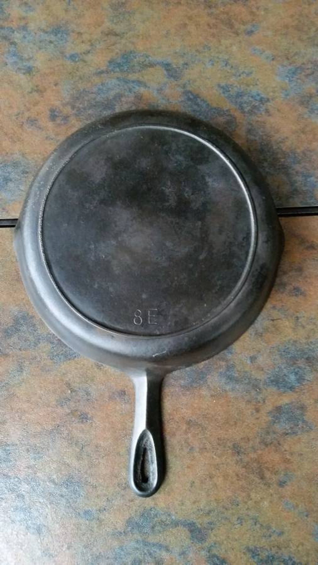 Vintage BSR Red Mountain 8-E Cast Iron Skillet Mid-century Birmingham ...