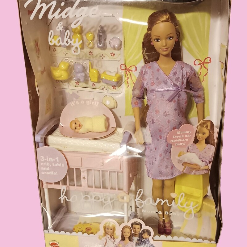 Barbie Pregnant With Baby - Etsy