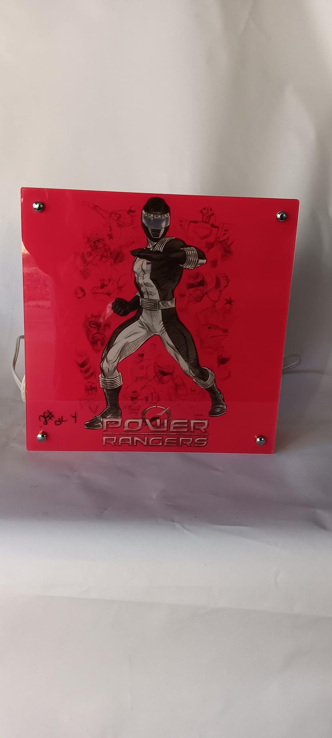 Power Rangers Lamp Collector's Anniversary Lamp, Action Figures Vintage ...