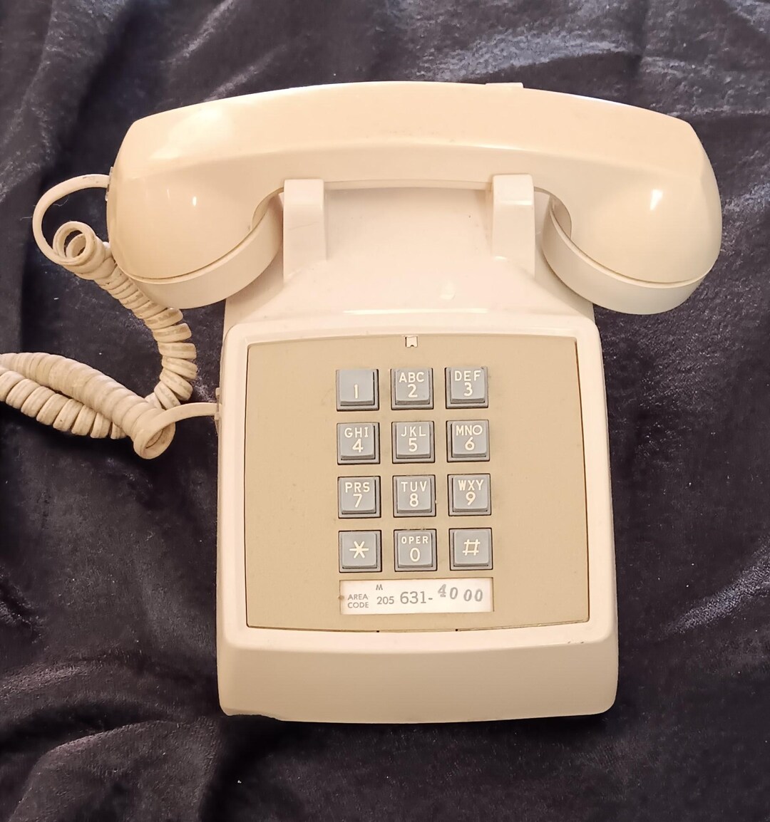 Vintage 1979 Western Electric Push Button Desk Phone AT&T Touch Tone - Etsy