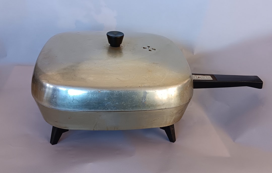 Mid-century Presto Skillet Automatic Electric Fry Pan Rare - Etsy