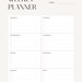 Printable Daily Planner | Simple, Printable, Digital Planner, Daily ...