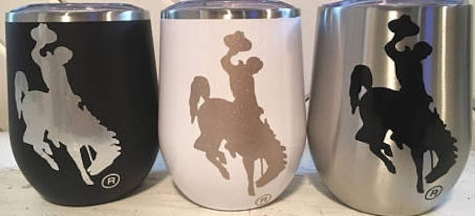 Steamboat Decals, Wyoming Bucking Horse, UW, Cowboys,, Officially ...