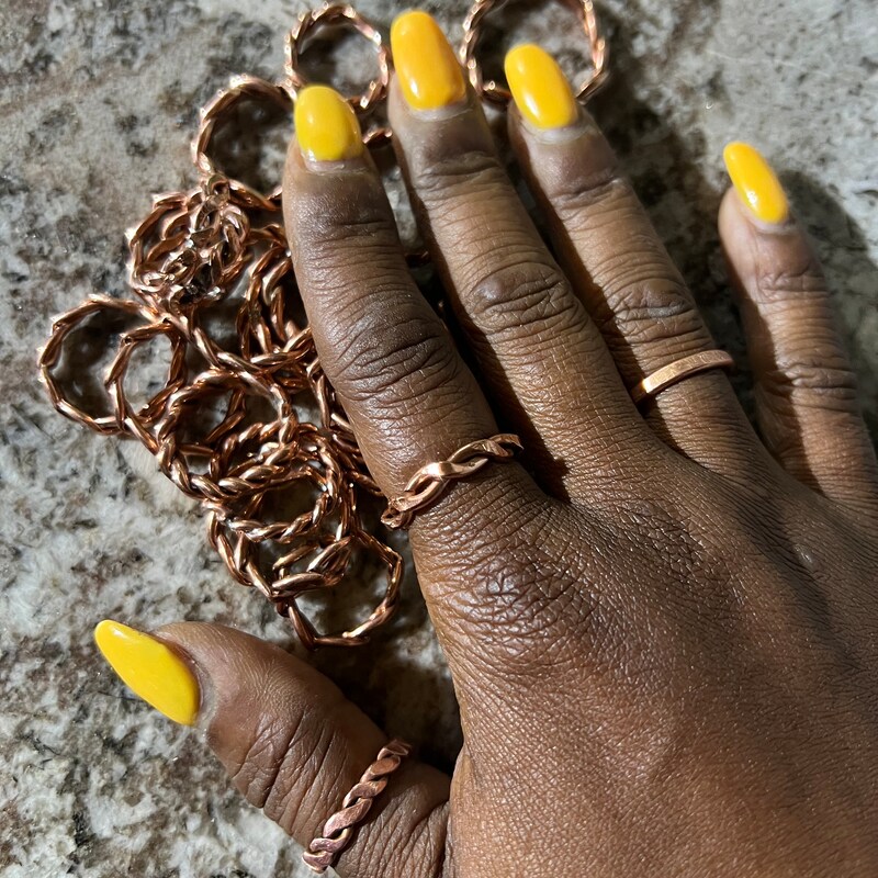 Copper Infinity - Etsy