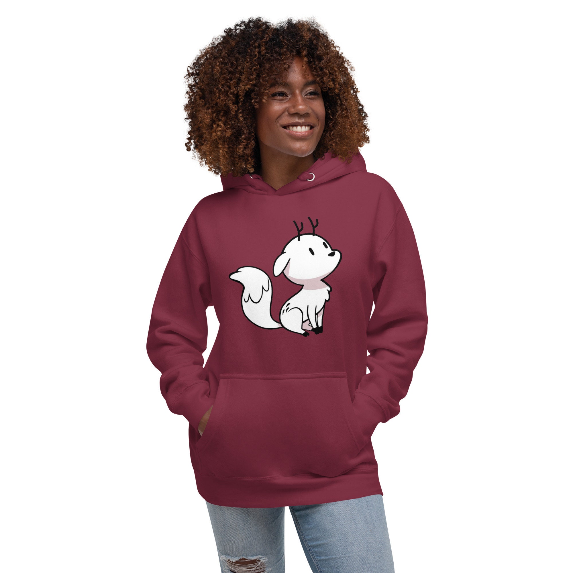 Twig the Deer-fox From Hilda - Unisex Hoodie - Etsy