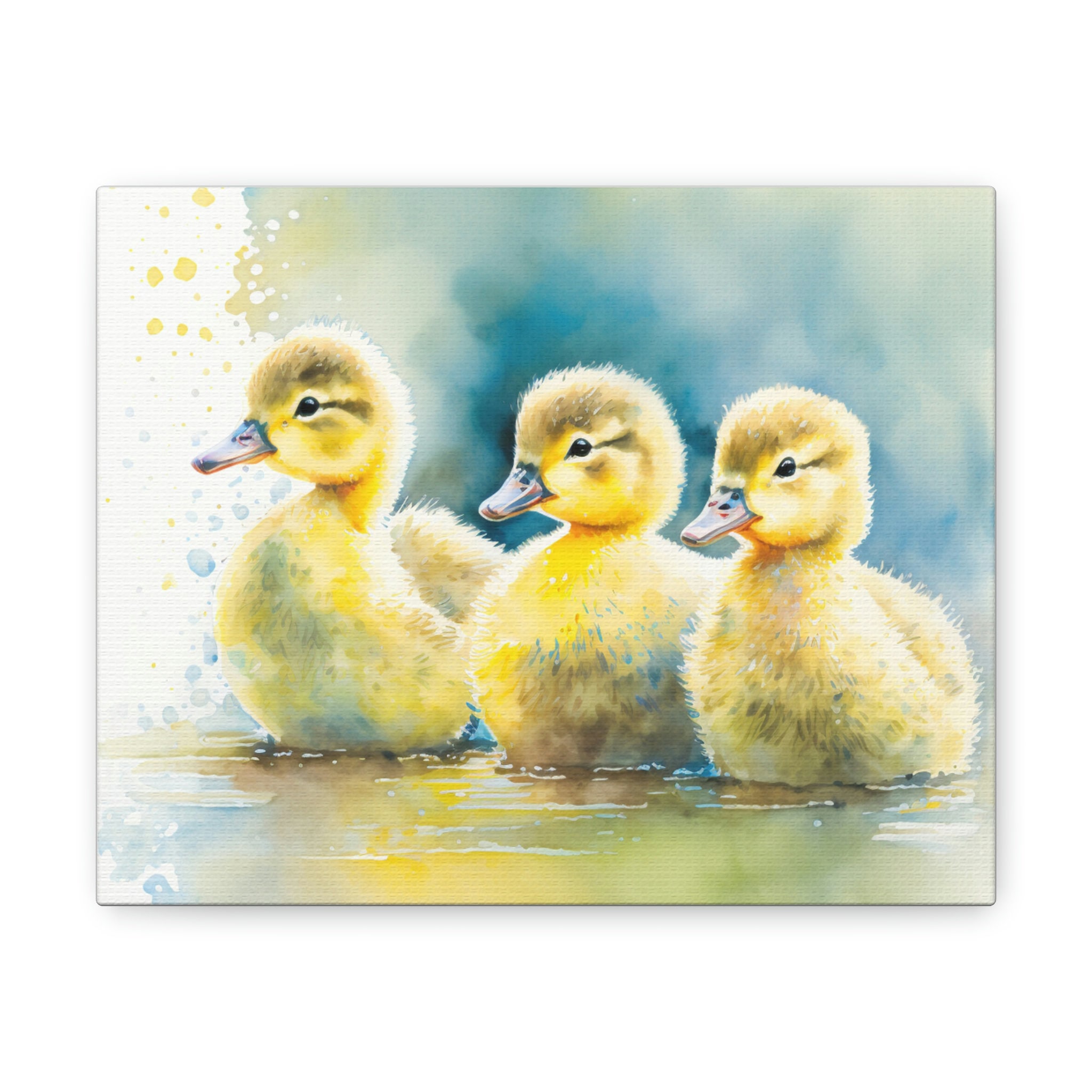 Yellow Duck Painting