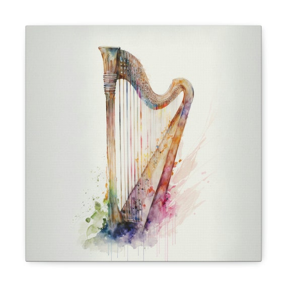 Harp Painting