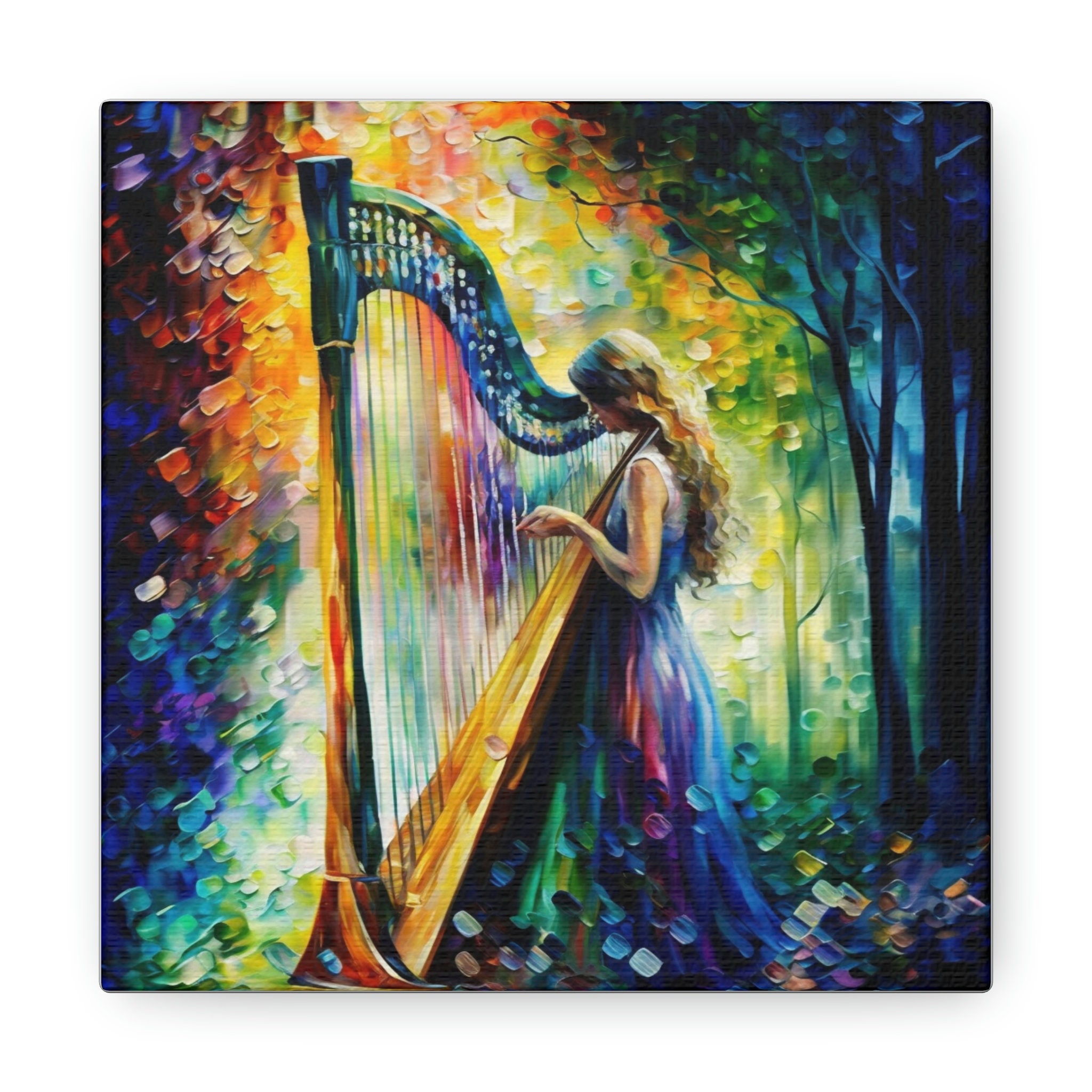 Harp Painting