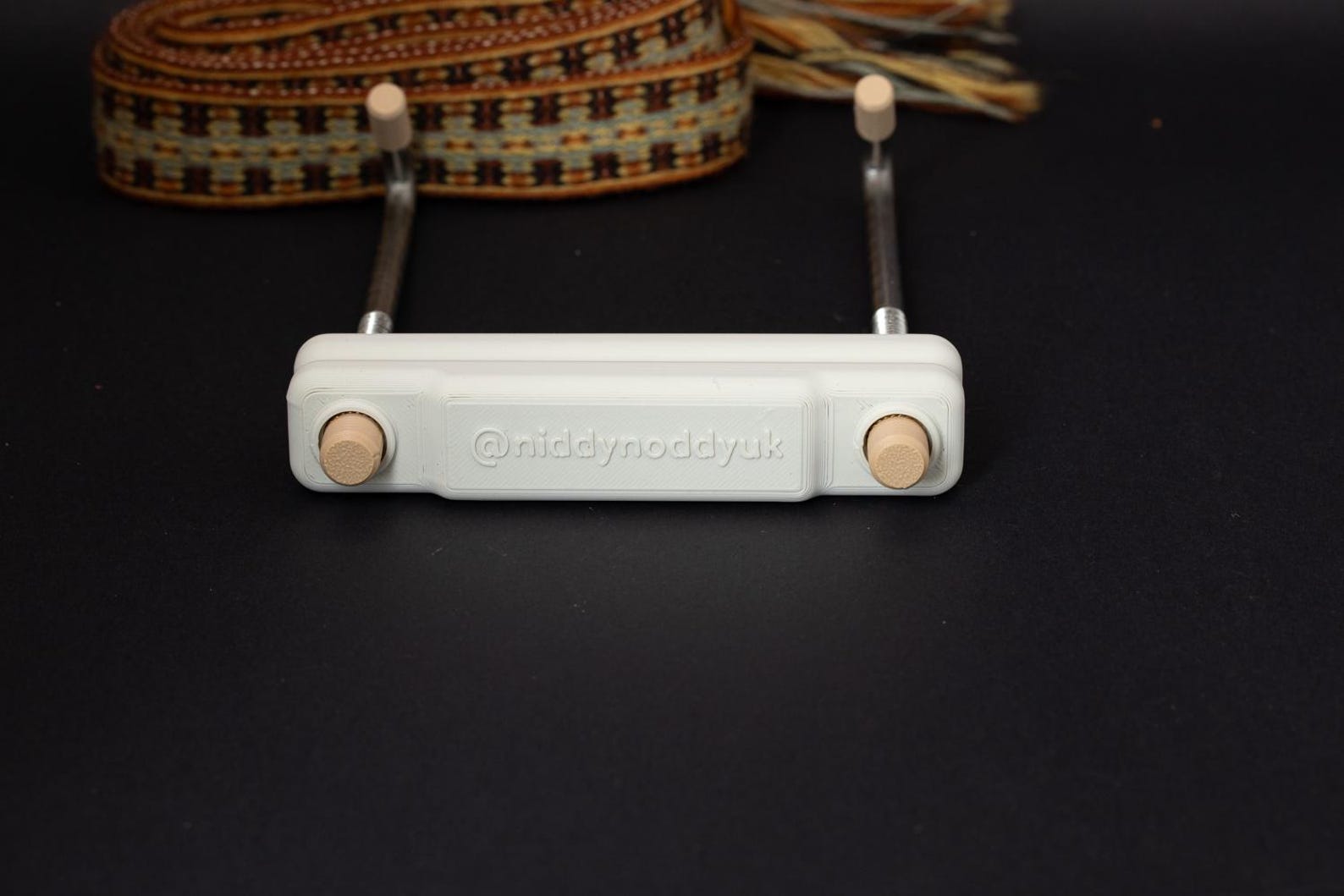 Backstrap Weaving Bandlock: Adjustable Tablet Weaving Clamp - Etsy