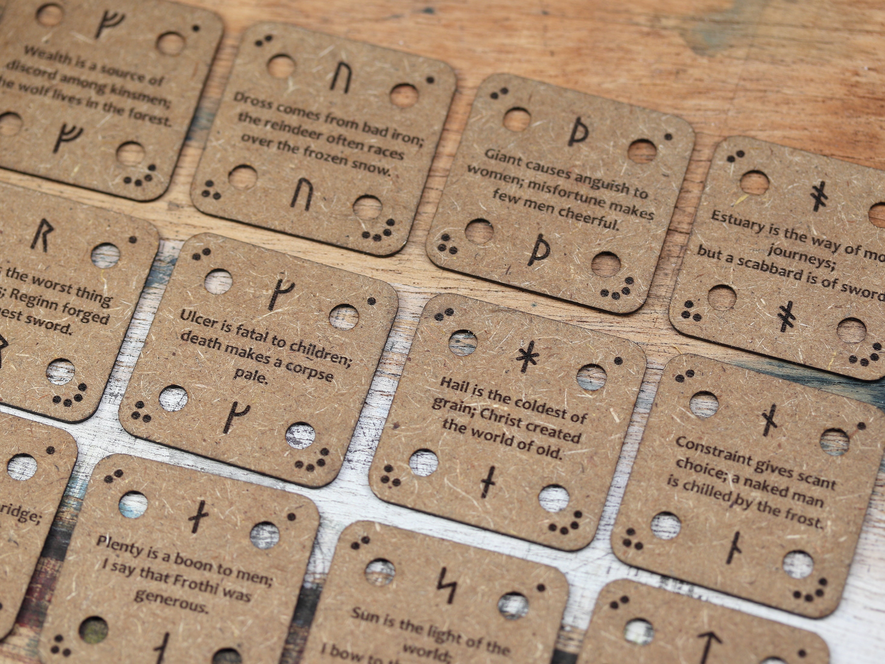 Tablet Weaving Cards Weaving Tablets 40mm X 40mm X 1mm - Etsy