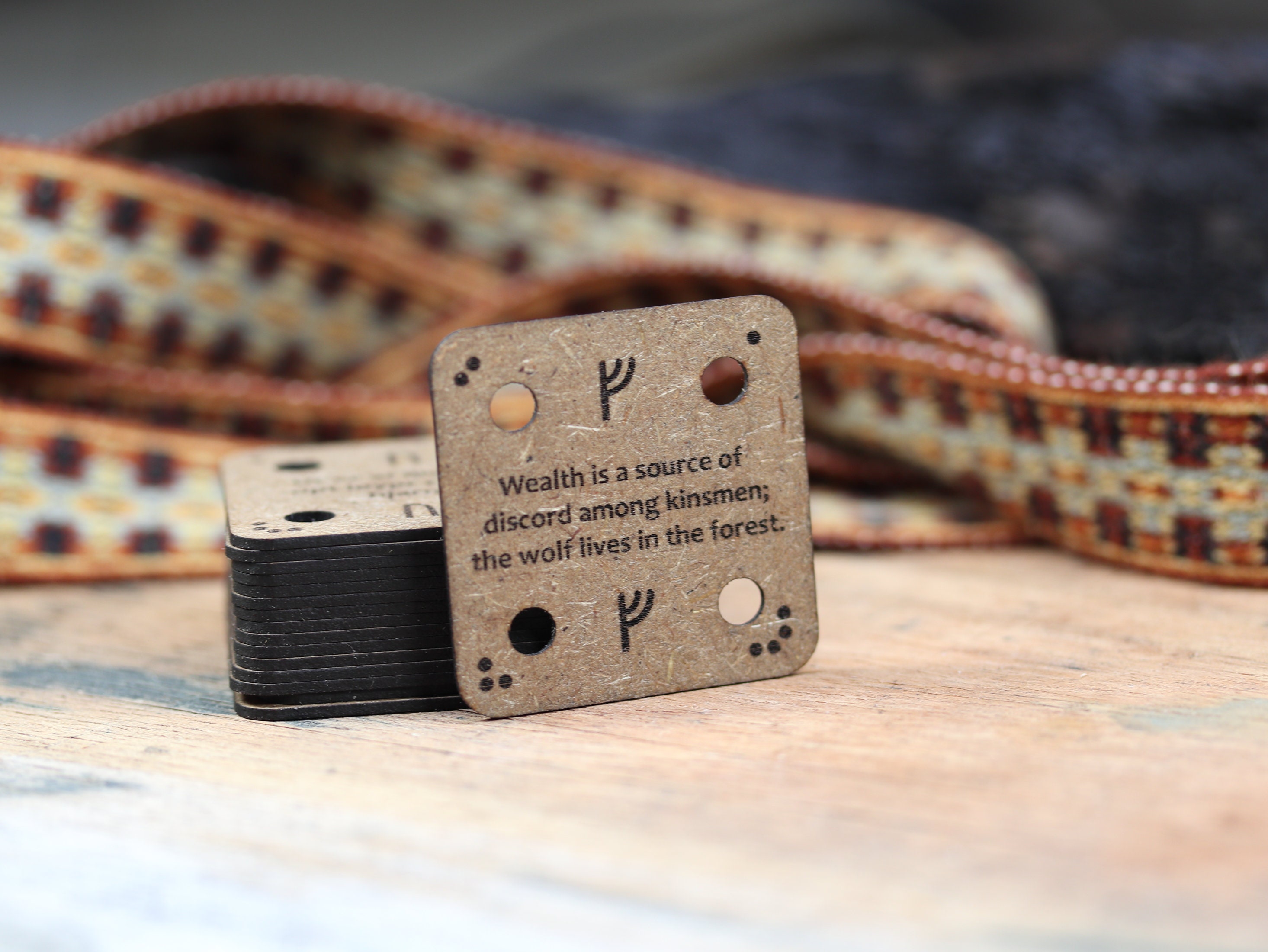 Tablet Weaving Cards Weaving Tablets 40mm X 40mm X 1mm - Etsy