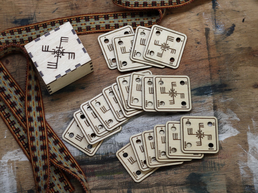 Tablet Weaving Cards | Weaving Tablets | 40mm X 40mm X 1.5mm | 24 X ...