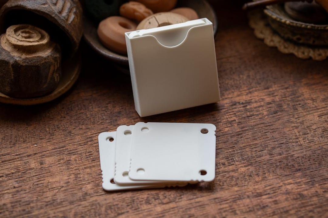 3D Printed Tablet Weaving Cards: 12x Matte White Tablets - Etsy