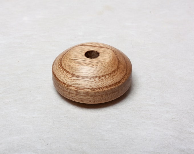 Medieval Style Spindle Whorl Hand Turned Chestnut - Etsy