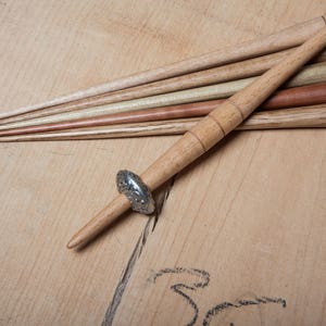 Hand Turned Spindle Stick: Medieval Style, Light Weight - Etsy