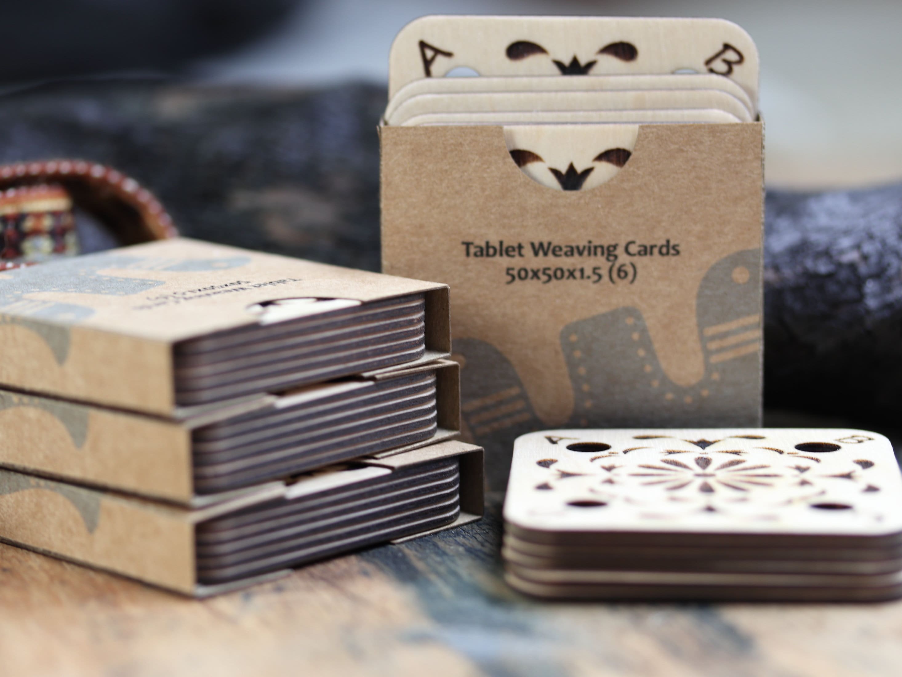 Tablet Weaving Cards Weaving Tablets 50mm X 50mm X 1.5mm - Etsy