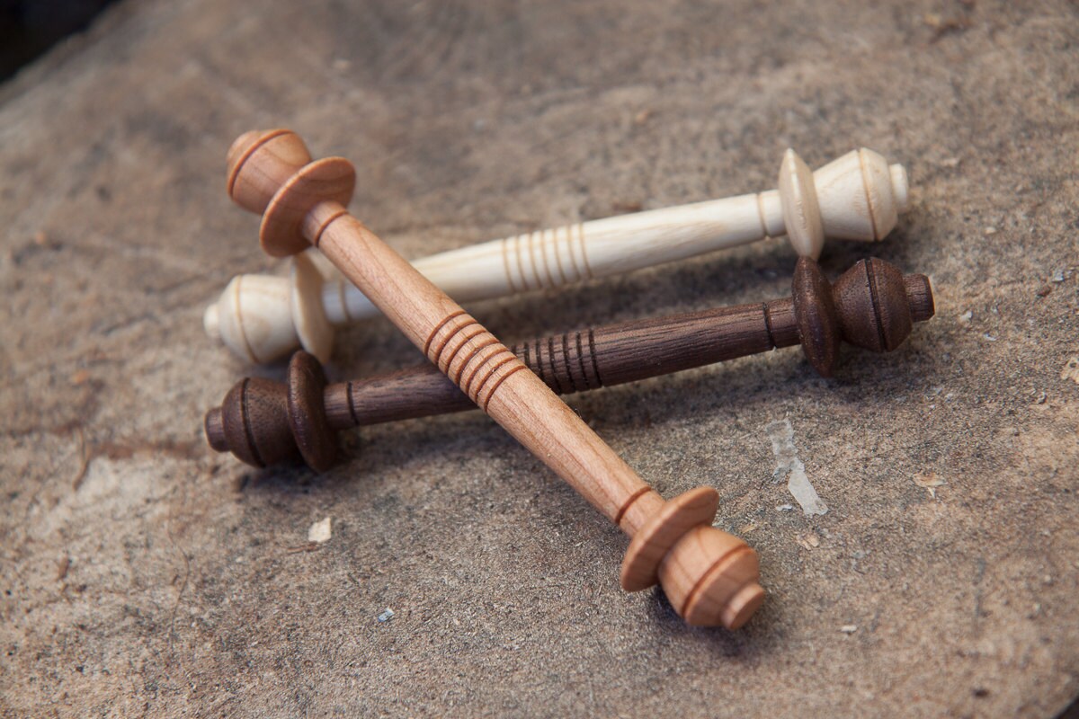 Medieval Thread Spools Reenactment Hand Turned | Etsy